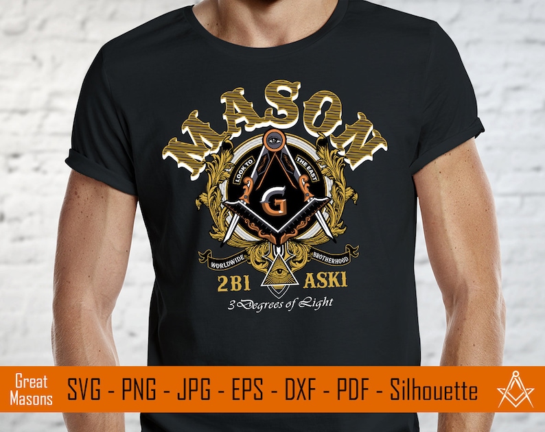Mason 2B1ASK1 3 Degrees of Light Brotherhood Great Masons - Etsy