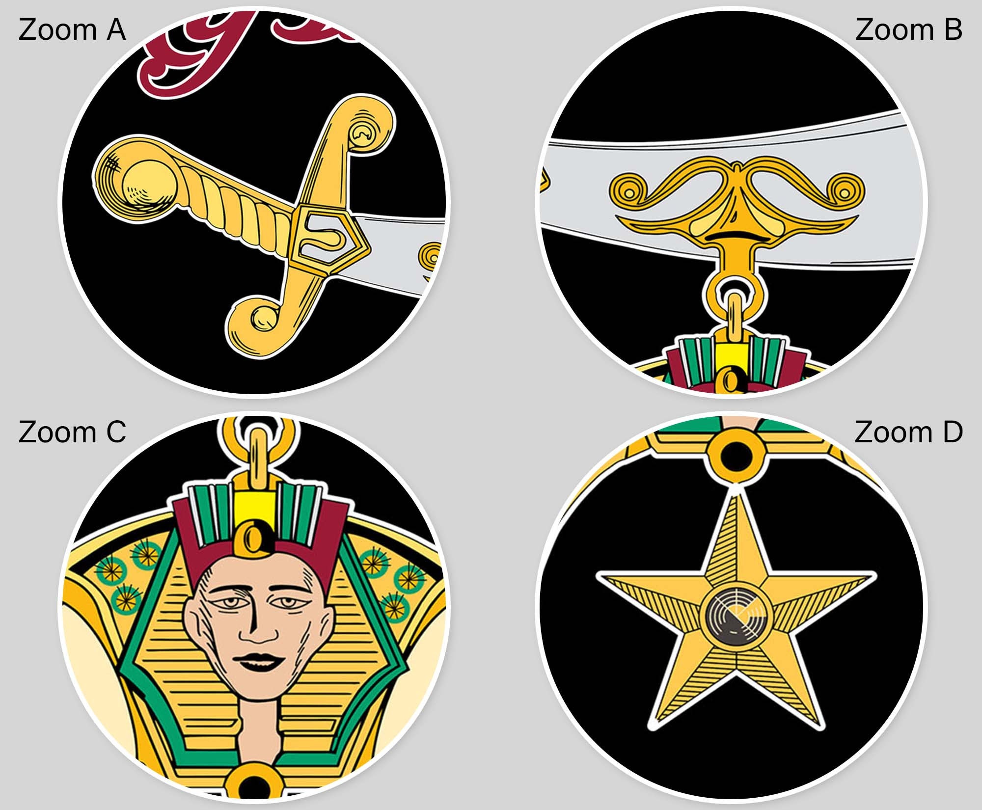 Nobles Mystic Shrine 1893 With Sword Star Symbol Shriners - Etsy