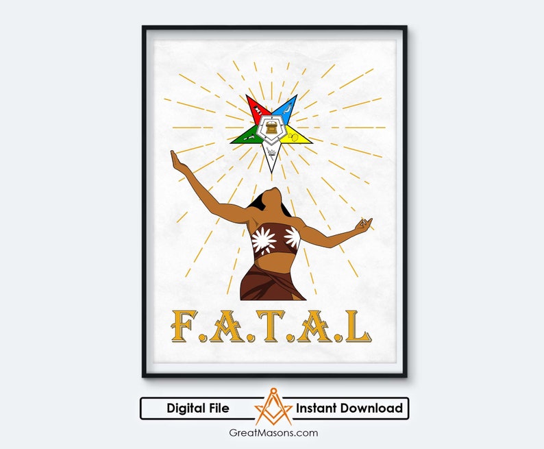 FATAL Sisters With OES Light Order of the Eastern Star Great - Etsy