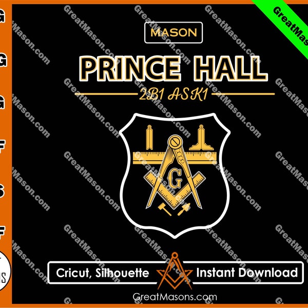 Prince Hall Mason Symbol - Etsy