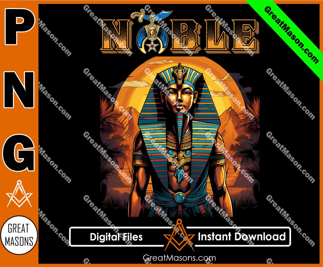 Noble Shriner Egyptian Pharaoh King of the Desert Pyramids - Etsy