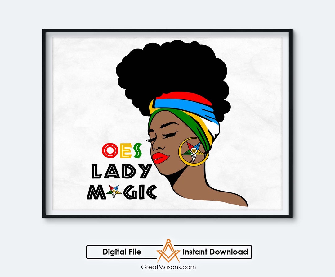 OES Sister Black Lady Magic FATAL Order of the Eastern Star Sisterhood ...