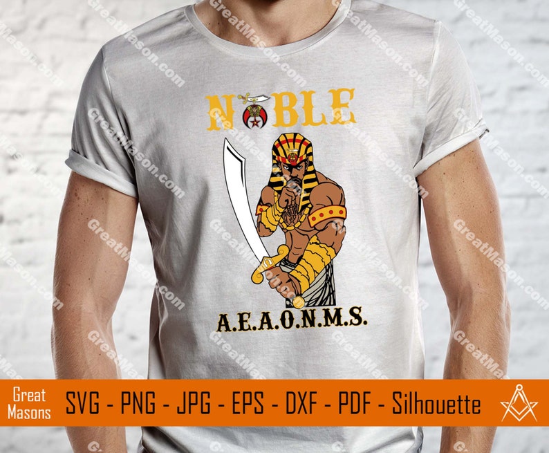 Noble Mystic Shrine Pharaoh King of the Desert Shriner AEAONMS Masonic ...