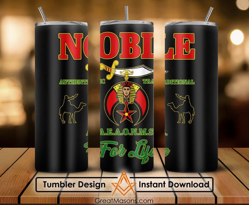 Shriner Noble AEAONMS Authentic Traditional for Life Scimitar - Etsy