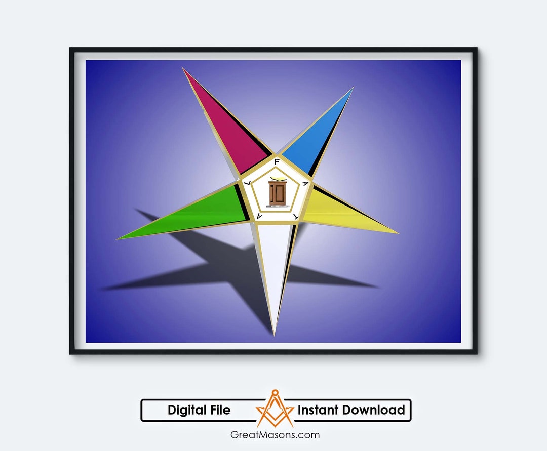 OES Star FATAL Logo Symbols Order of the Eastern Star Sisterhood ...