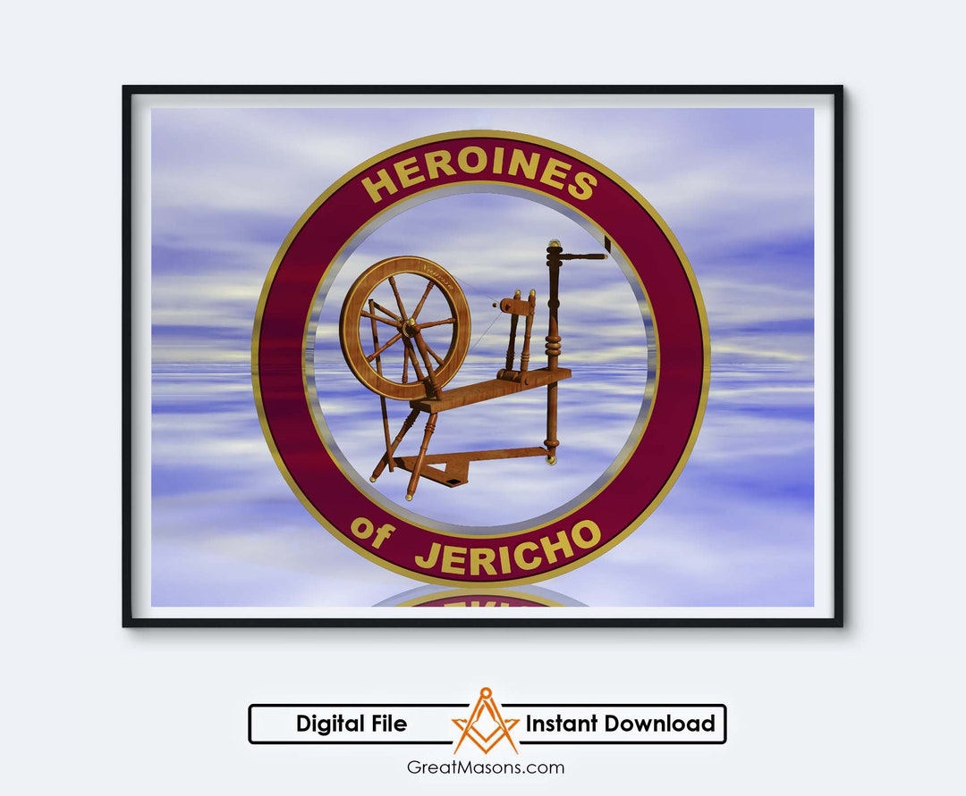 HEROINES of JERICHO Royal Arch Family OES York Rite Masonic Freemason ...