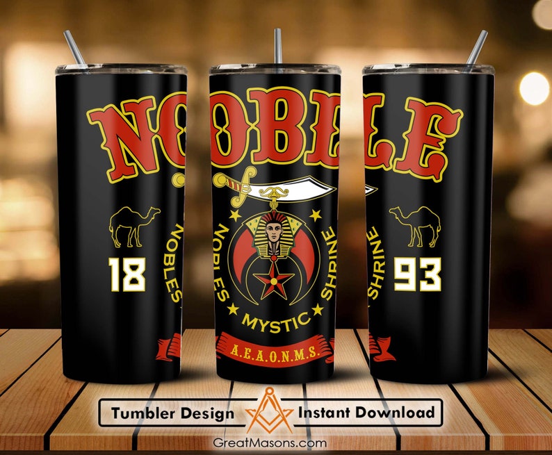 Nobles Mystic Shrine 1893 AEAONMS Shriner Scimitar Crescent - Etsy