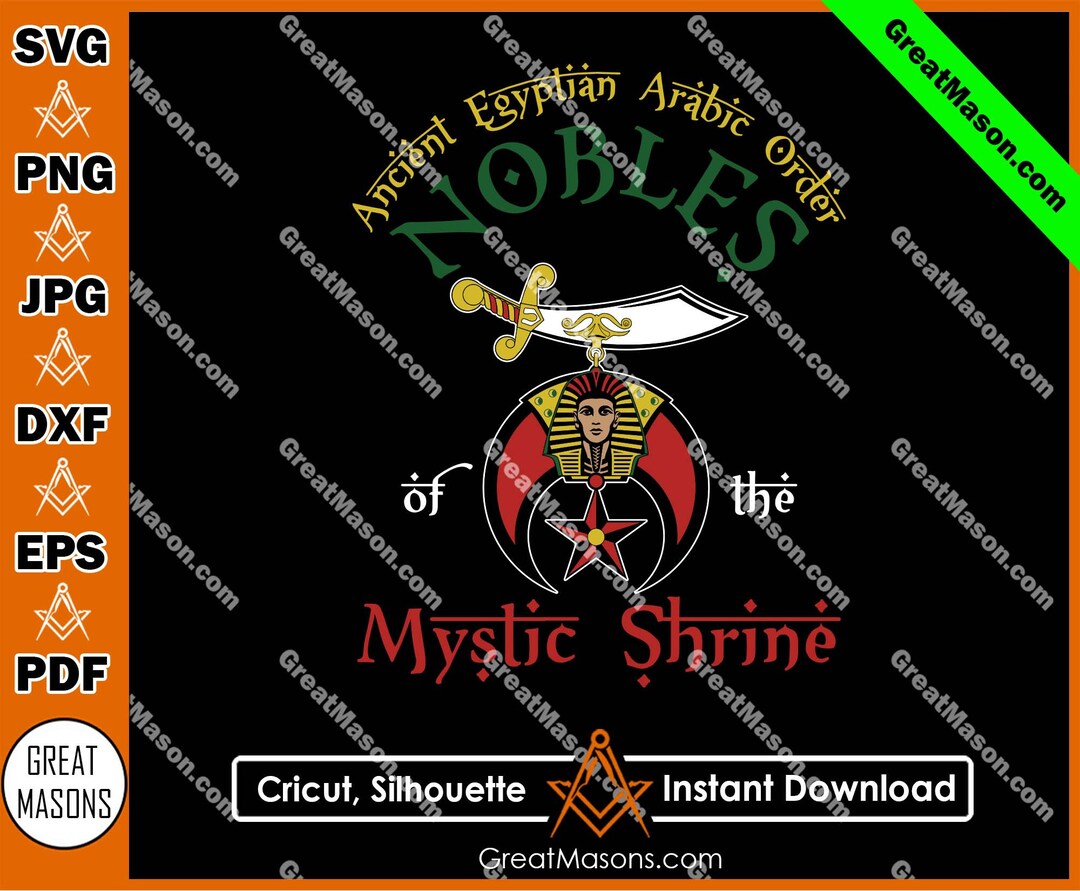 Nobles of the Mystic Shrine AEAONMS Camel Shriner Scimitar Crescent and ...