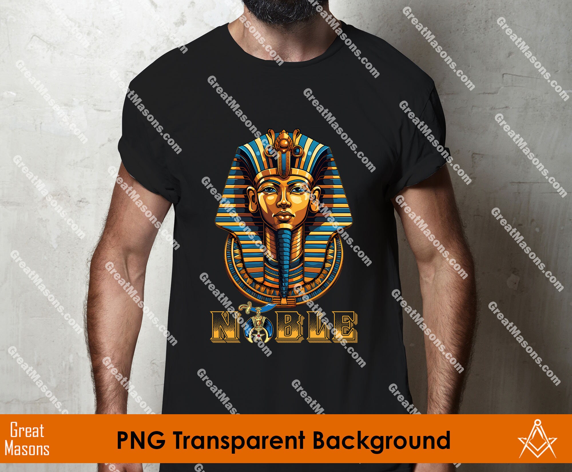 Noble Shriner Egyptian Pharaoh King of the Desert Tutankhamun AAONMS ...