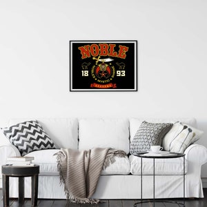 Nobles Mystic Shrine 1893 AEAONMS Shriner Scimitar Crescent Star ...