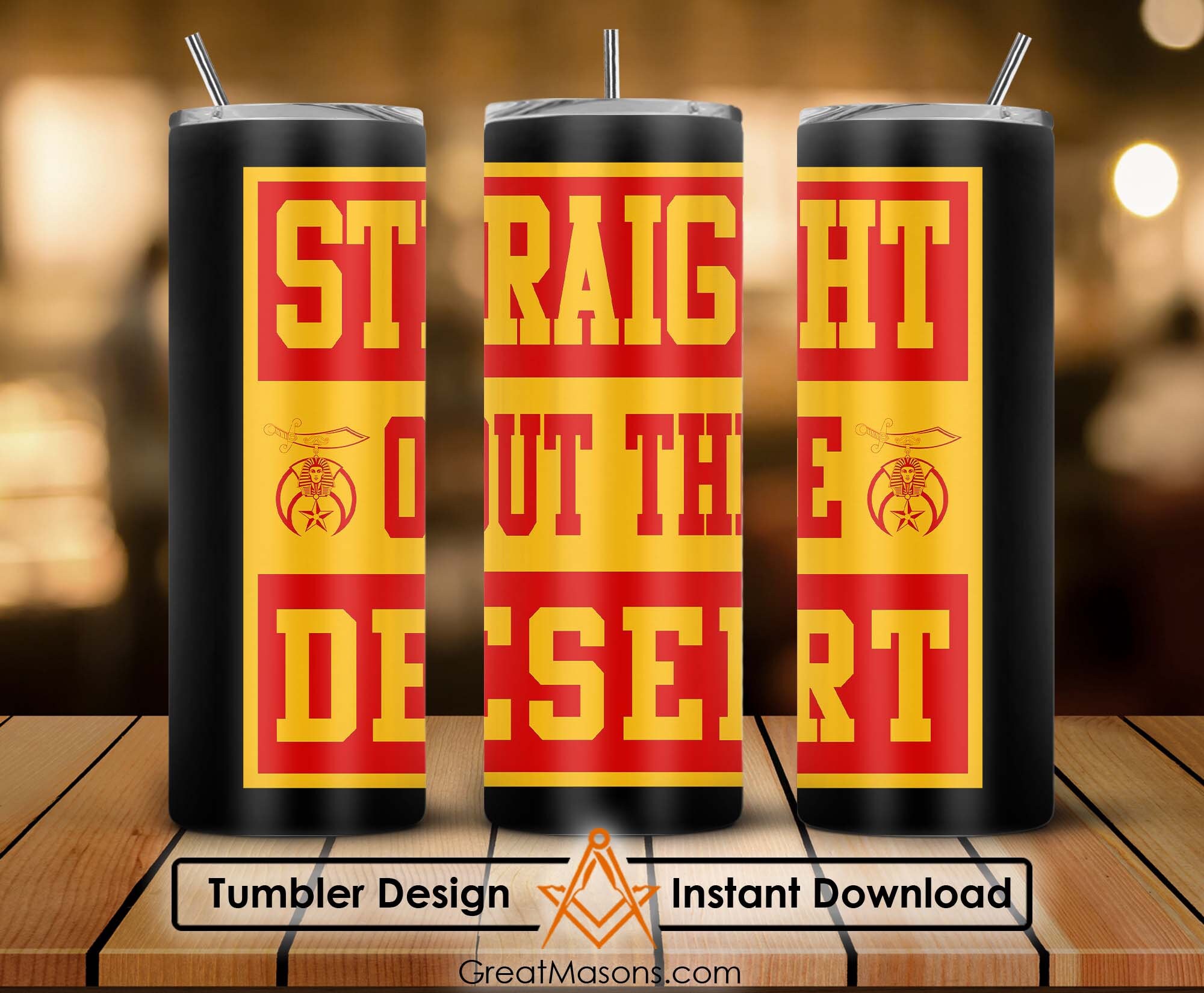 Shriner Straight Out the Desert Nobles Mystic Shrine Scimitar - Etsy