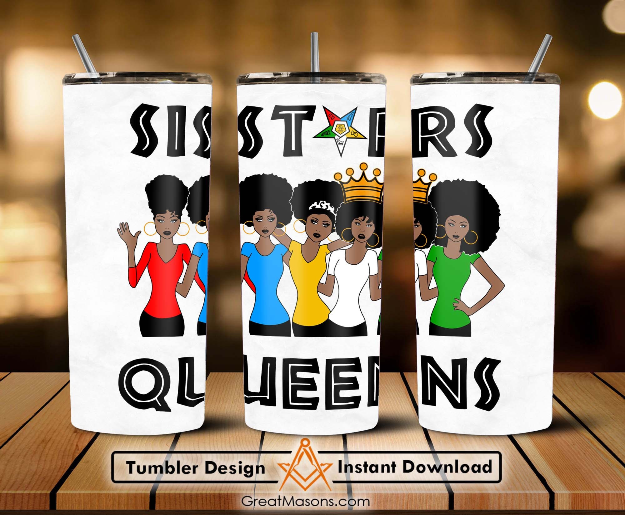 OES Sistars Queens Crown FATAL Order of the Eastern Star - Etsy