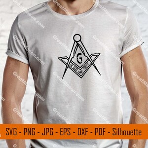 Mason in God We Trust Symbol Masonic Digital File - Great Masons *SVG ...
