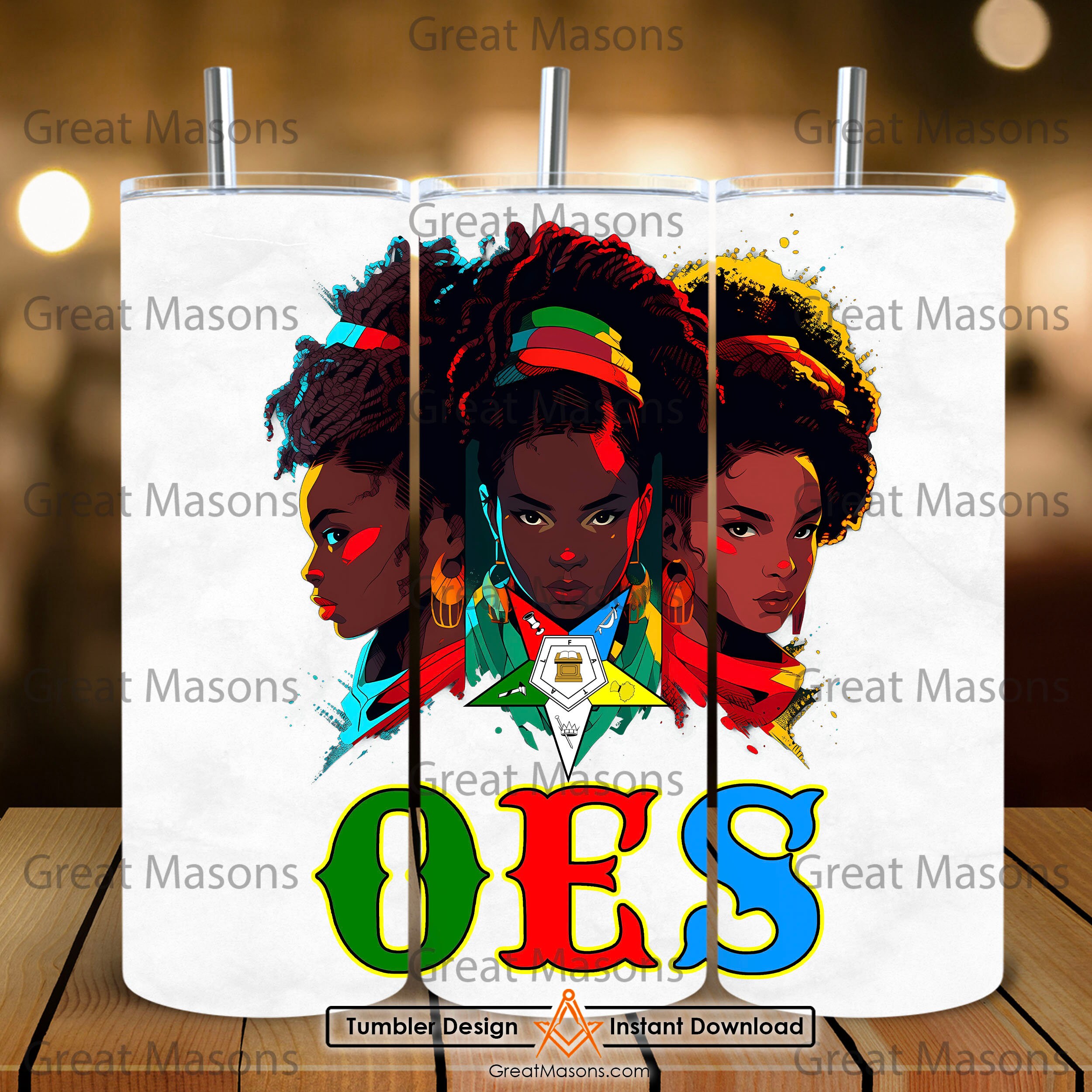 OES Black Sisters Afro Sistas Squad Order of the Eastern Star - Etsy