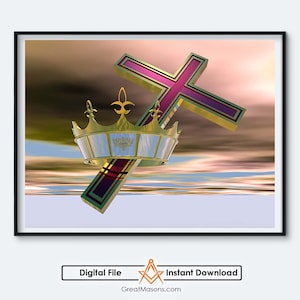 Heroines of Templar Knights Crusaders York Rite Masonic Freemason 3D ...