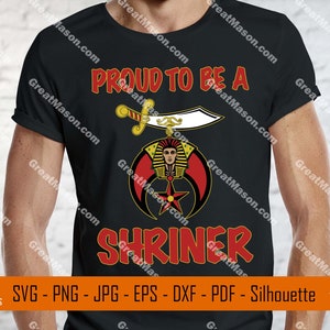Proud to Be A Shriner Logo Symbol Masonic Pharaoh Nobles Shrine ...