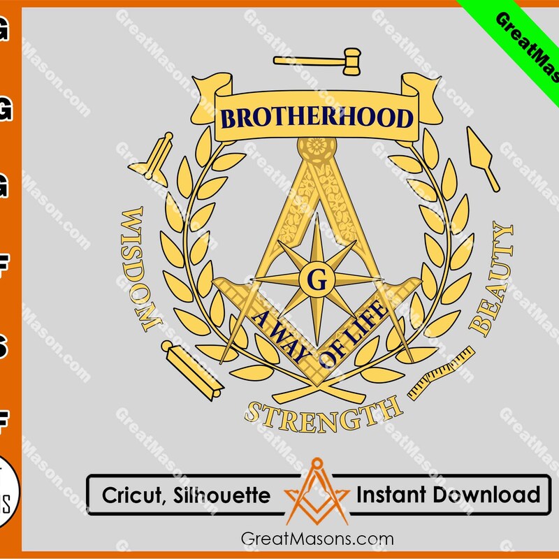 Masonic Columns Svg - Etsy