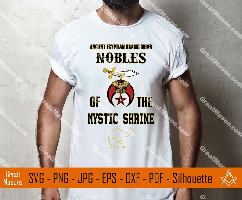 Nobles Mystic Shrine AEAONMS Shriner Scimitar Crescent and - Etsy