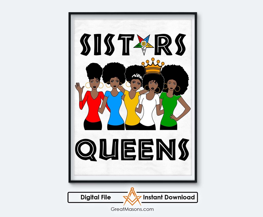 OES Sistars Queens Crown FATAL Order of the Eastern Star Sisterhood ...