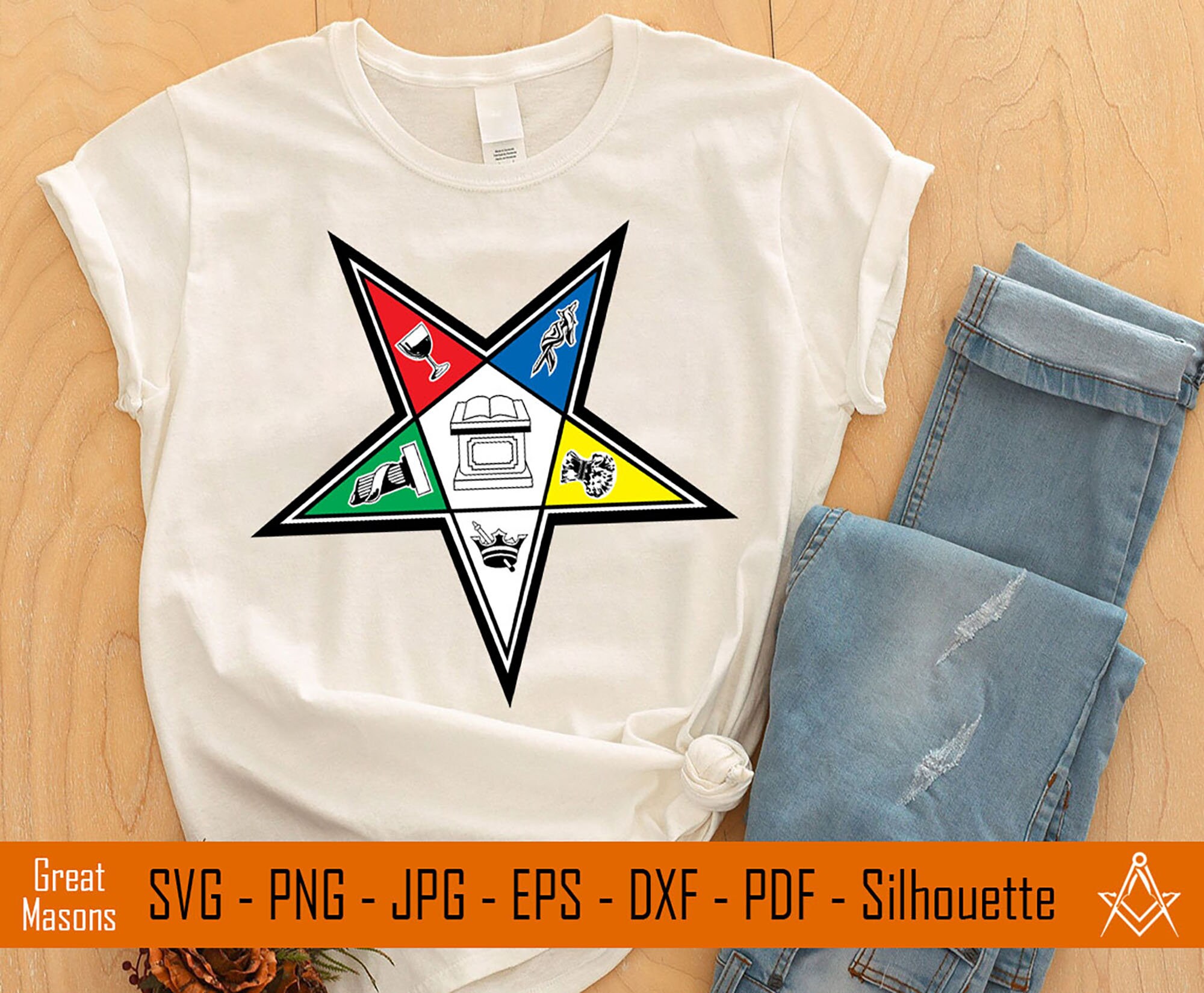 OES Star FATAL Logo Symbols Order of the Eastern Star Sisterhood ...