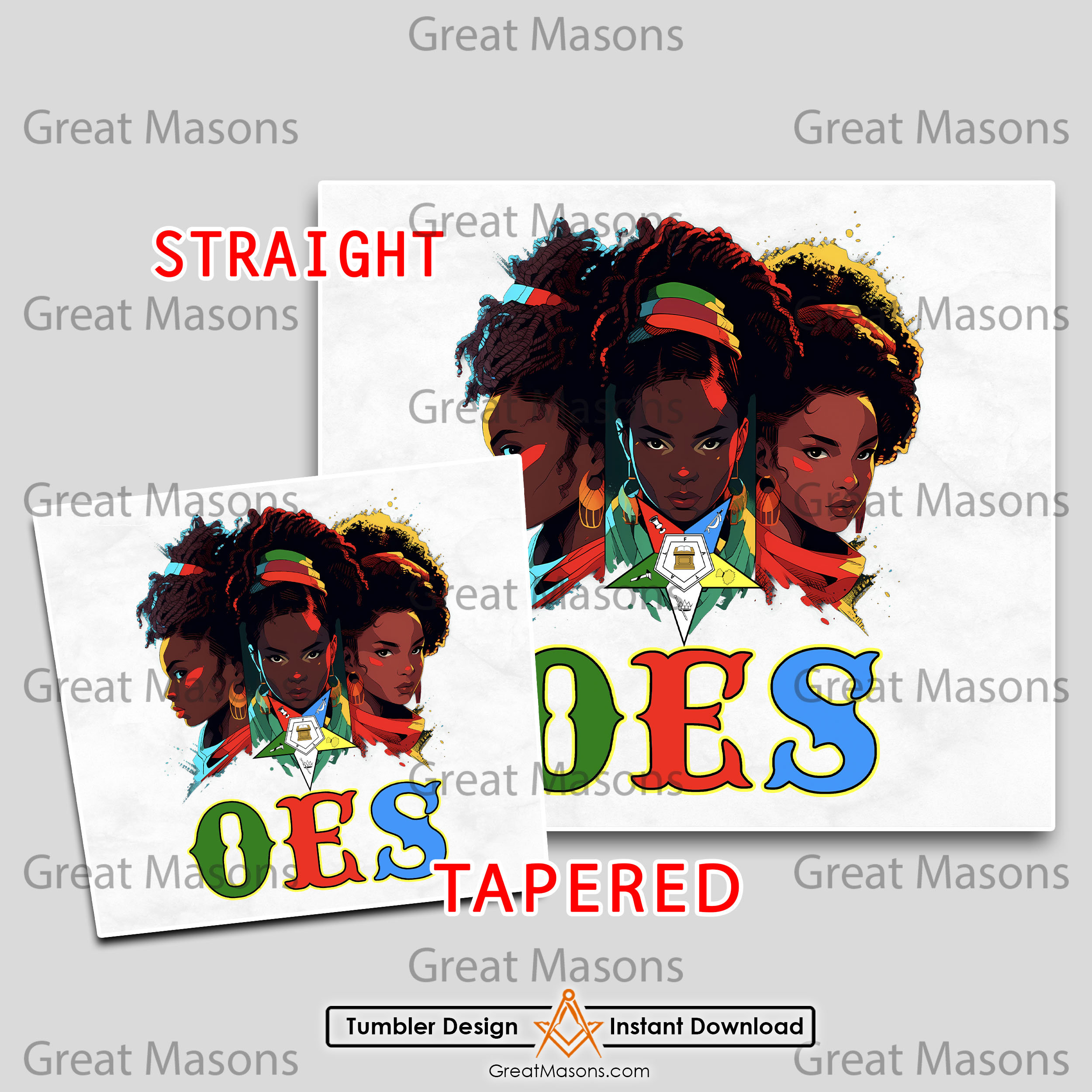 OES Black Sisters Afro Sistas Squad Order of the Eastern Star - Etsy