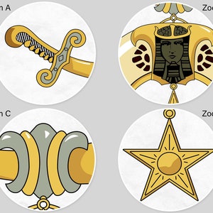 Daughters of Sphinx Shriner Logo Symbol Masonic Pharaoh Nobles Shrine ...