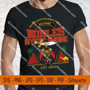 Nobles Mystic Shrine 1893 AEAONMS Camel Pyramid Shriner - Etsy