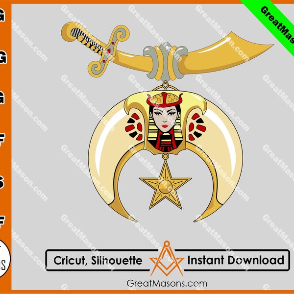 Daughters of Sphinx Shriner - Etsy