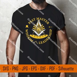 Mason Past Master Wisdom Leadership Freemasons Symbol SVG File - Great ...