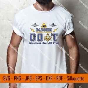 Mason Goat Rider Greatness Over All Time Freemasons - Great Masons *SVG ...