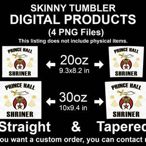 Prince Hall Shriner PHA Symbol Scimitar Crescent Star Masonic Art 20oz ...