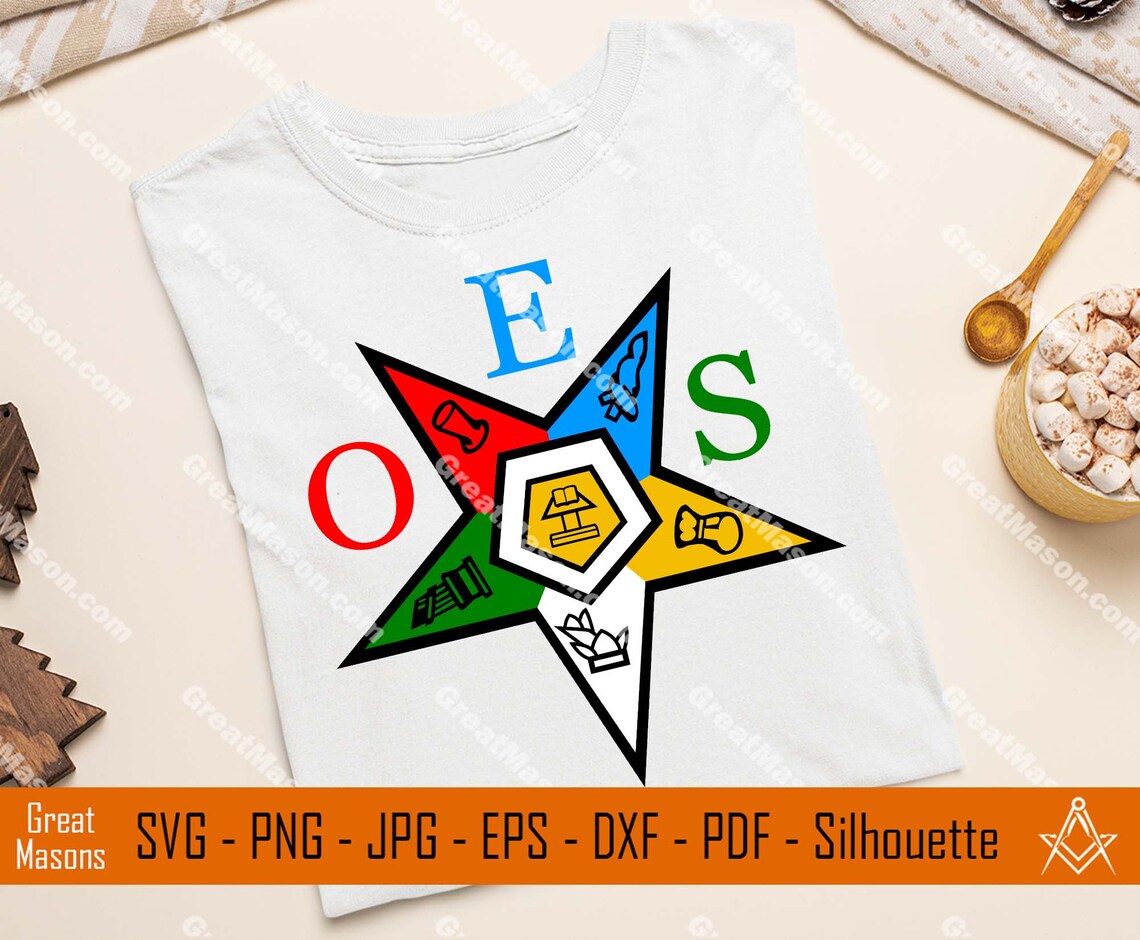 OES Star FATAL Logo Symbols Order of the Eastern Star Sisterhood ...