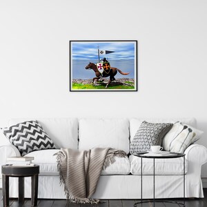 Knights Templar Crusader York Rite Masonic Freemason 3D Art Great ...