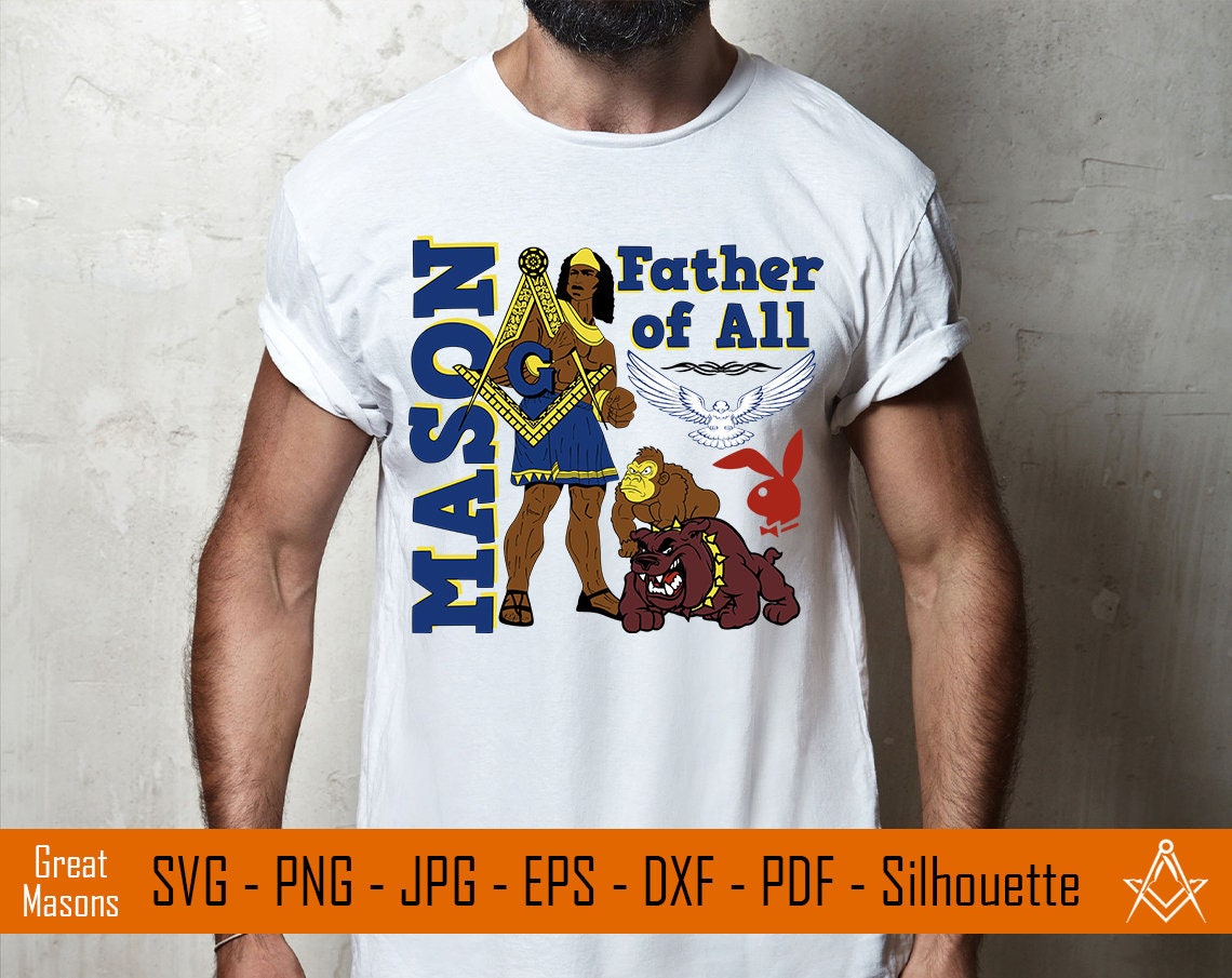 Mason Father of All Greek Letter Glos Great Masons SVG - Etsy