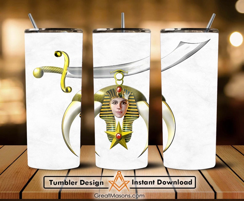 Shriner Logo Symbol Scimitar Sword Star 3D Art Noble Mystic - Etsy