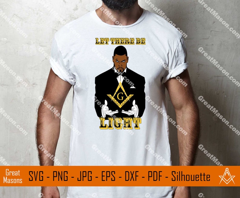 Let There Be Light Symbol in Hand PHA Masonic Great Masons - Etsy