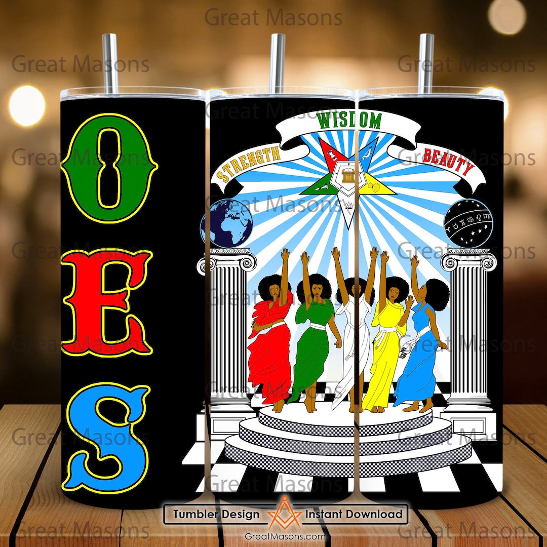 OES Sister Strength Wisdom Beauty Order of the Eastern Star - Etsy