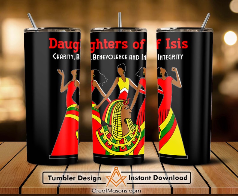 Daughters of Isis DOI PHA OES Ancient Egyptian Arabic 20oz - Etsy
