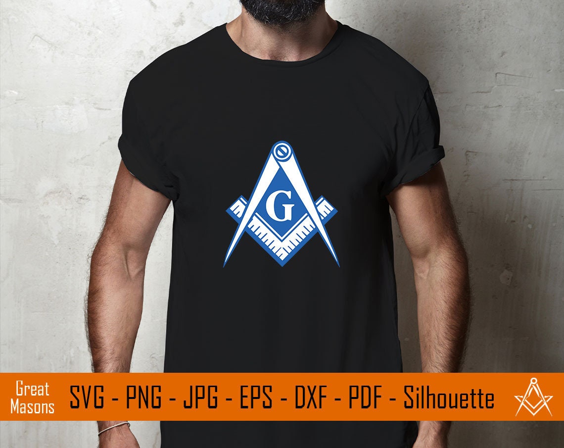 Square and Compasses Mason SVG File Great Masons Design | Etsy