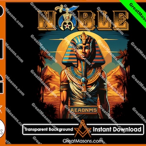 Noble Shriner Egyptian Pharaoh King of the Desert Pyramids Tutankhamun ...