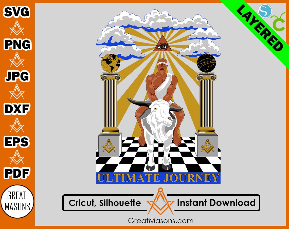 Ultimate Journey Masonic Digital File - Great Masons Design *SVG, Png ...