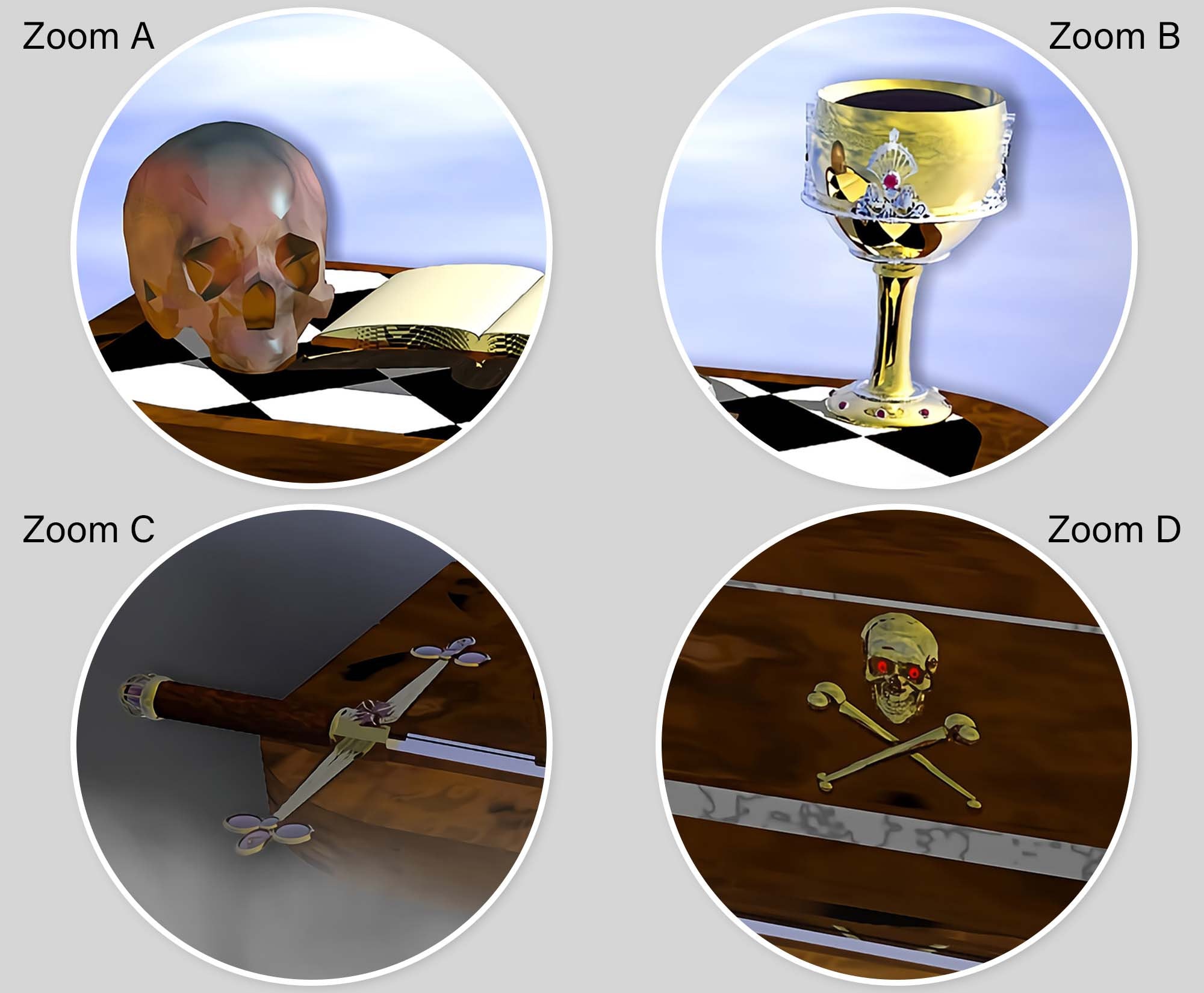 Altar Masonic Skull and Bones Bible Freemasons 3D Art Great - Etsy Israel