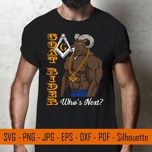 Goat Rider Masonic Necklace Digital File - Great Masons *SVG, Png, Eps ...