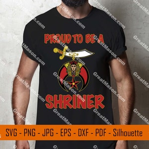 Proud to Be A Shriner Logo Symbol Masonic Pharaoh Nobles Shrine ...