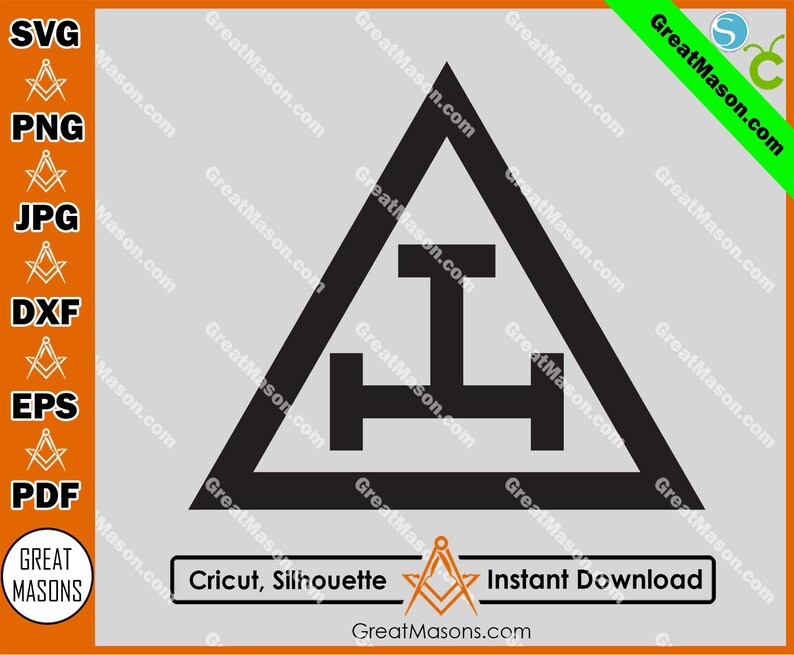 Mason Royal Arch Masonry Masonic Digital File Great Masons Design SVG ...