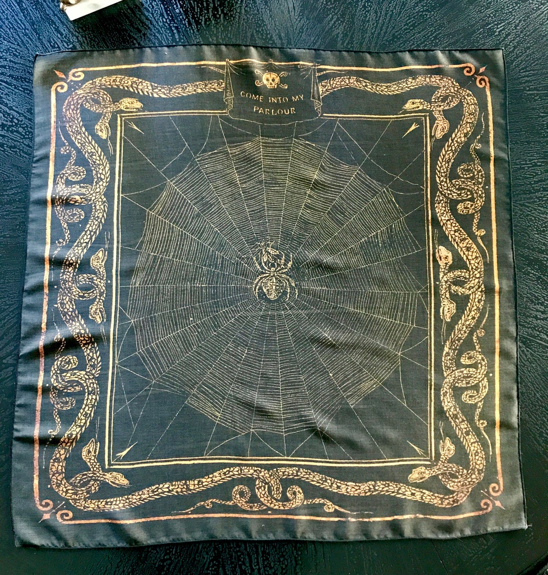 Come Into My Parlor Scarf - Etsy