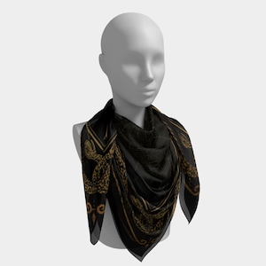 Come Into My Parlor Scarf - Etsy