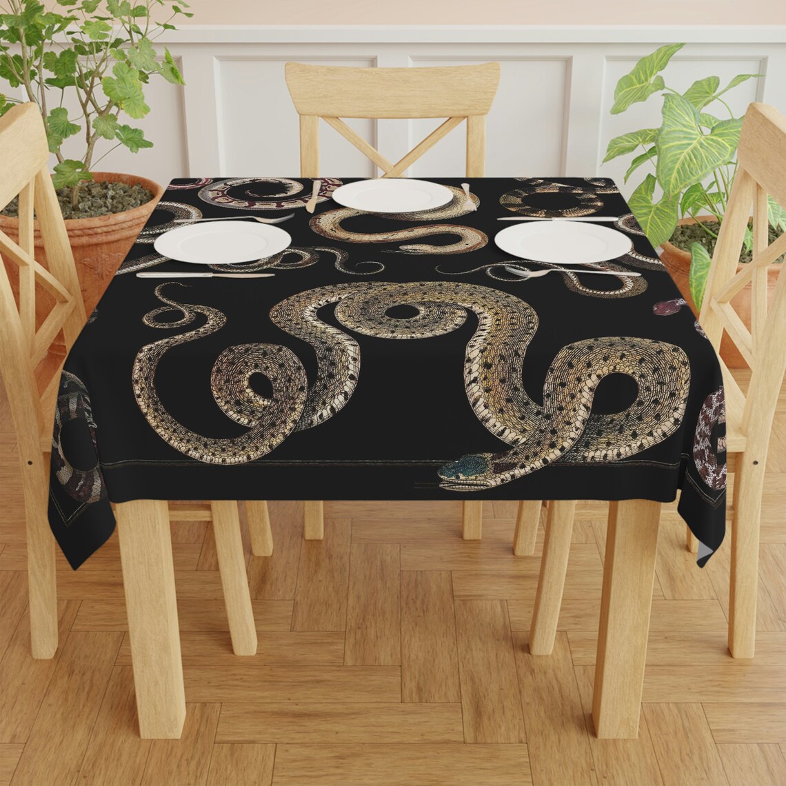 Antique Serpents Gothic Tablecloth - Etsy