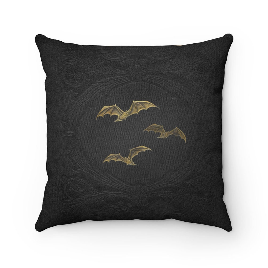 Victorian Bat Pillow Cover Reversible - Etsy