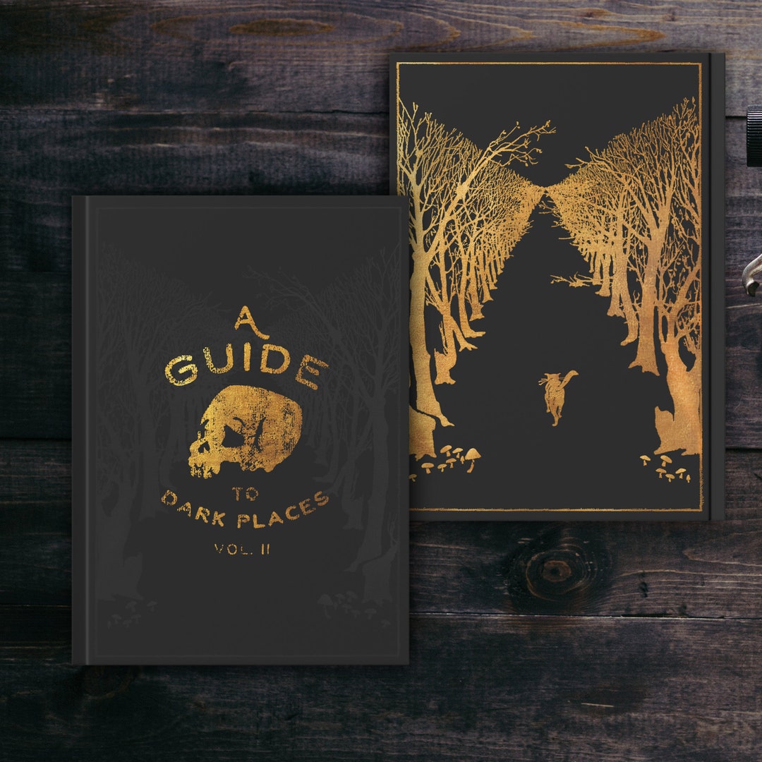 Guide to Dark Places Hardbound Journal - Etsy